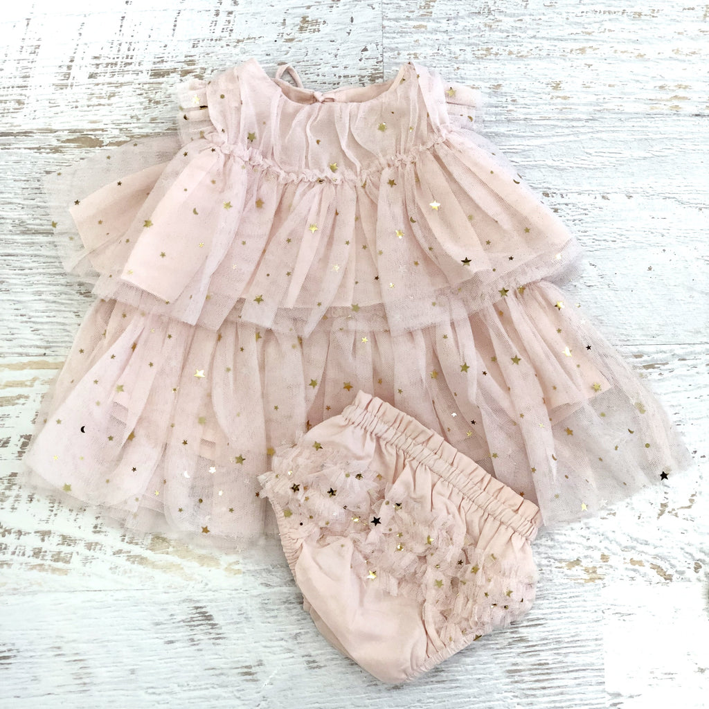 Twinkle Baby Dress – Miss Rose Sister Violet